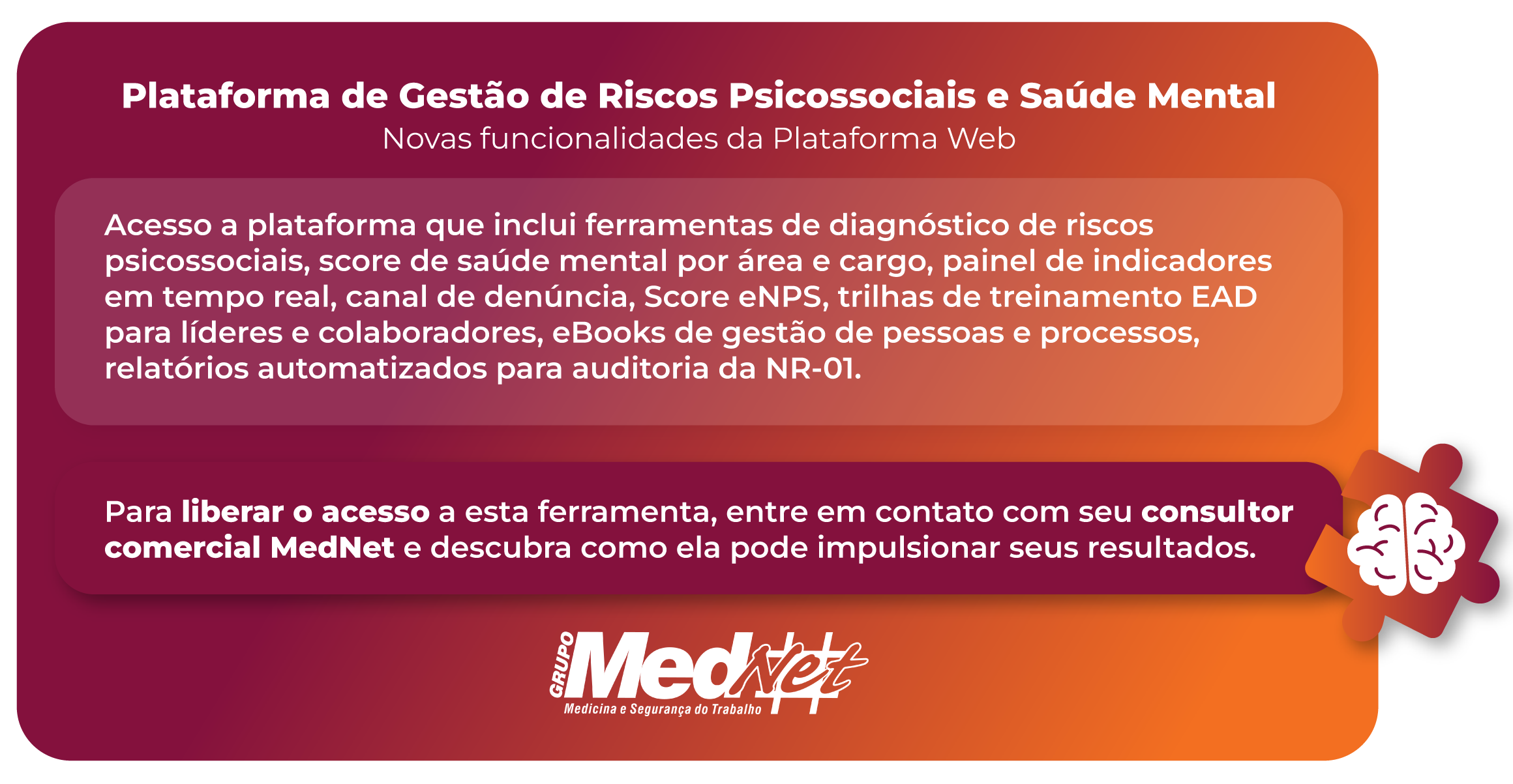 Grupo MedNet | Plataforma WEB